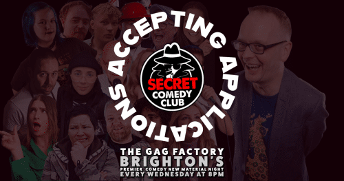 Stand Up Comedy Shows in Brighton - The Secret Comedy Club